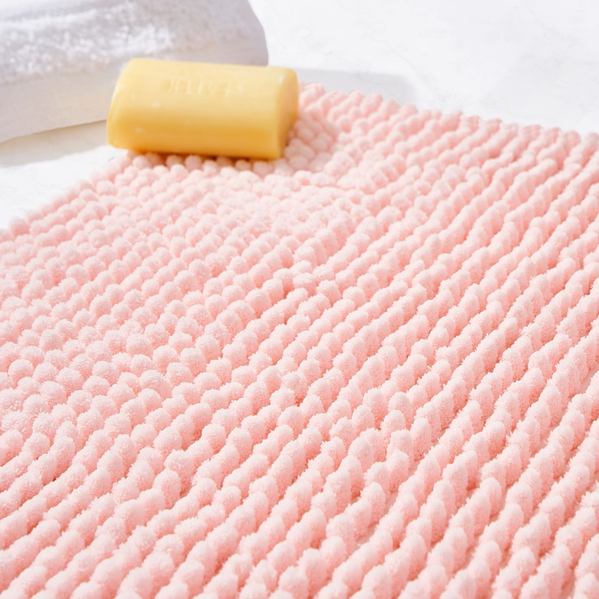 Brentfords Noodle Bath Mat - Blush Pink
