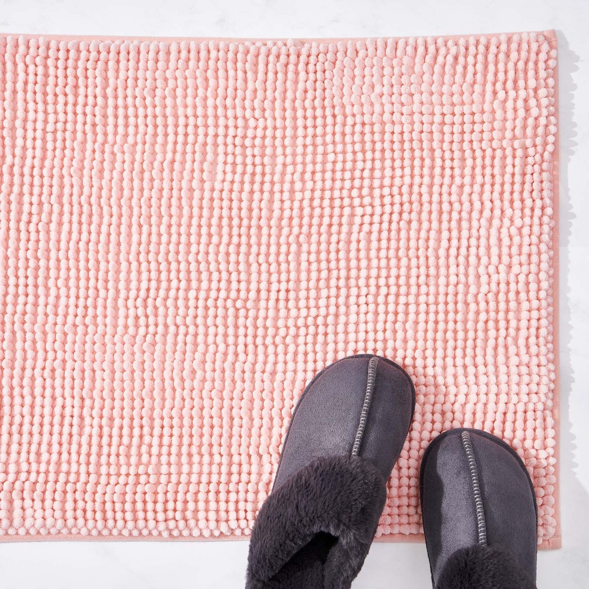 Brentfords Noodle Bath Mat - Blush Pink