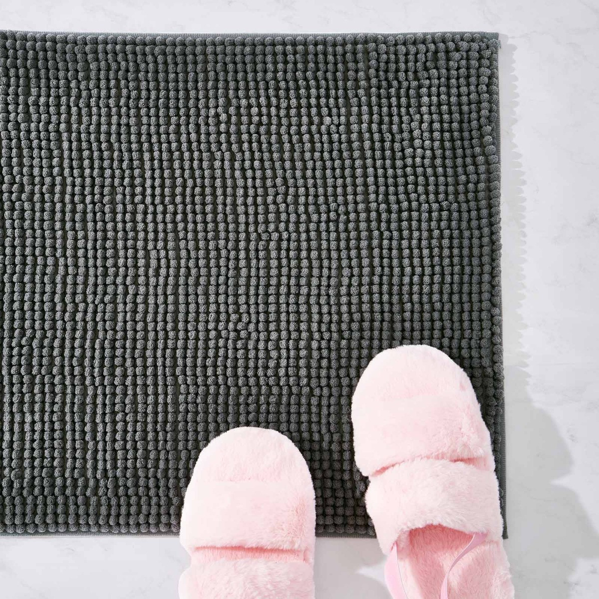 Brentfords Noodle Bath Mat - Charcoal