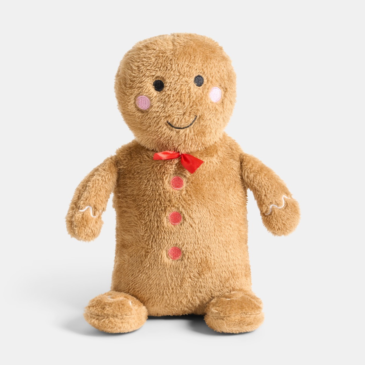 OHS Gingerbread Man Hot Water Bottle - Natural