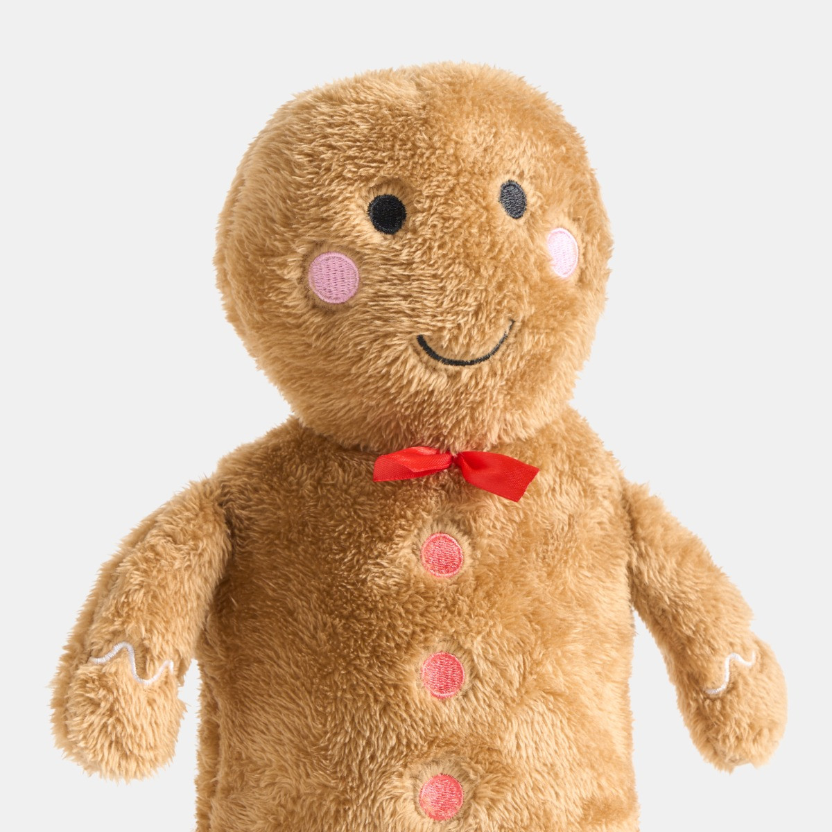OHS Gingerbread Man Hot Water Bottle - Natural