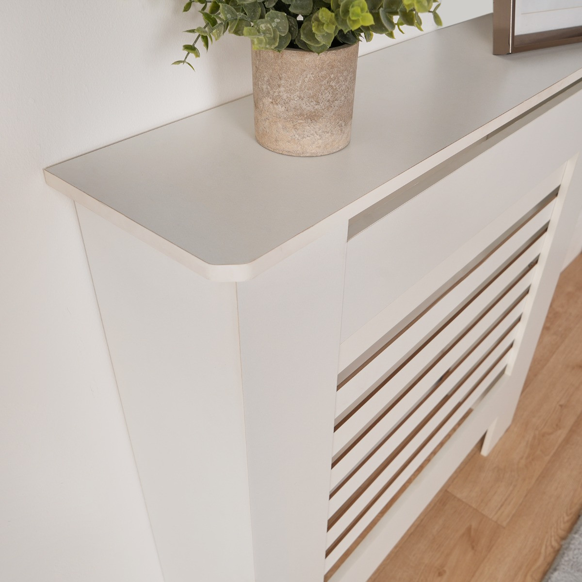 OHS Wooden Radiator Cover - White