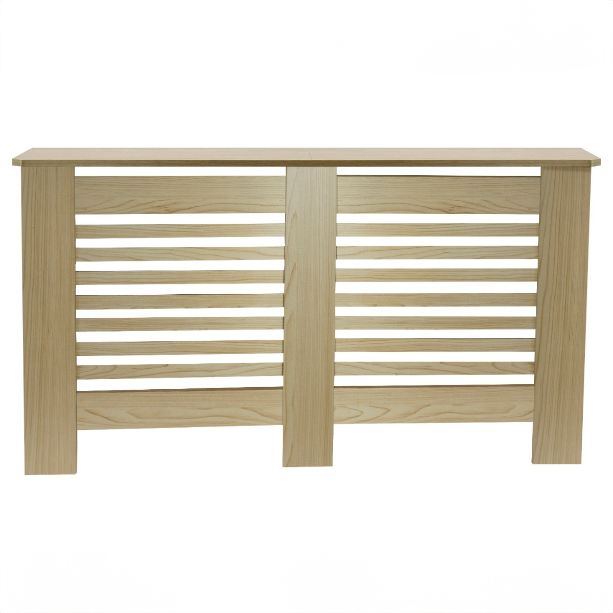 OHS Large Wooden Radiator Cover - Natural