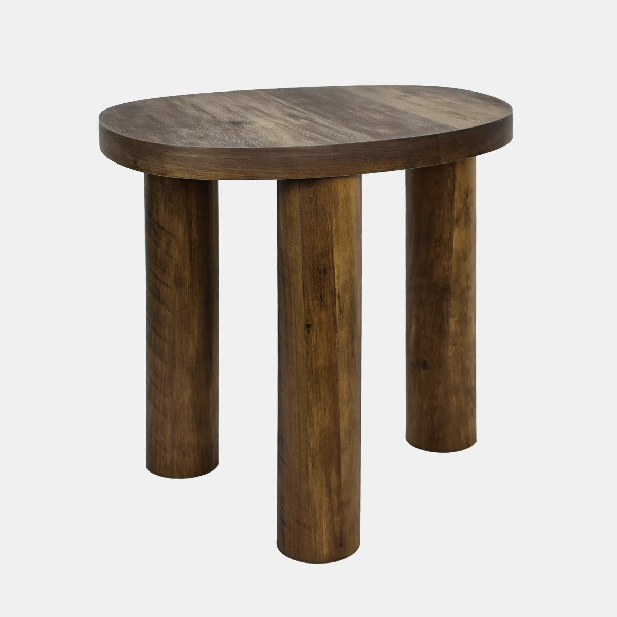 OHS 3-Legged Side Table - Medium Wood
