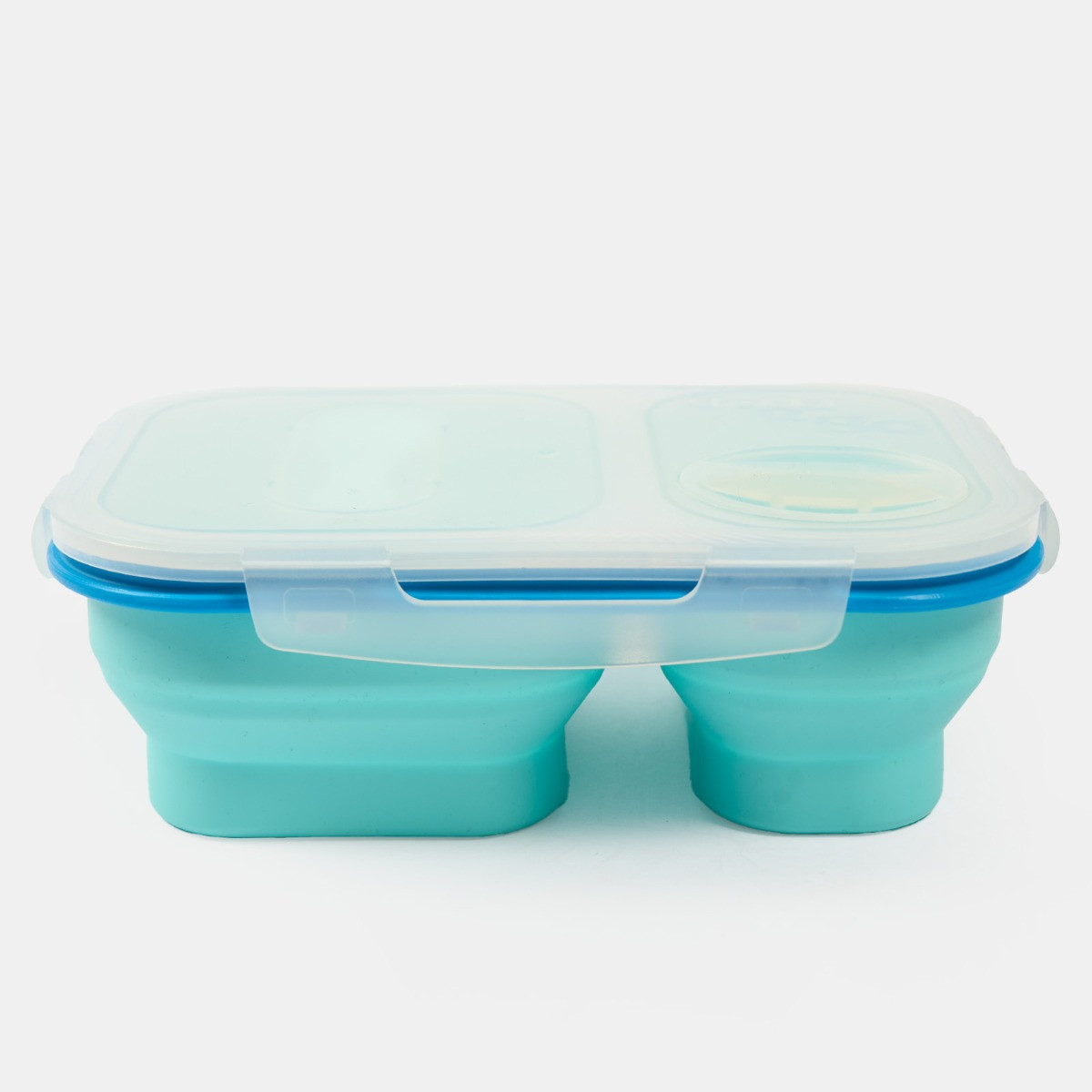 Good 2 Go Square 800ml & Rectangle 1.1ltr Tupperware Boxes - Pastel Blue