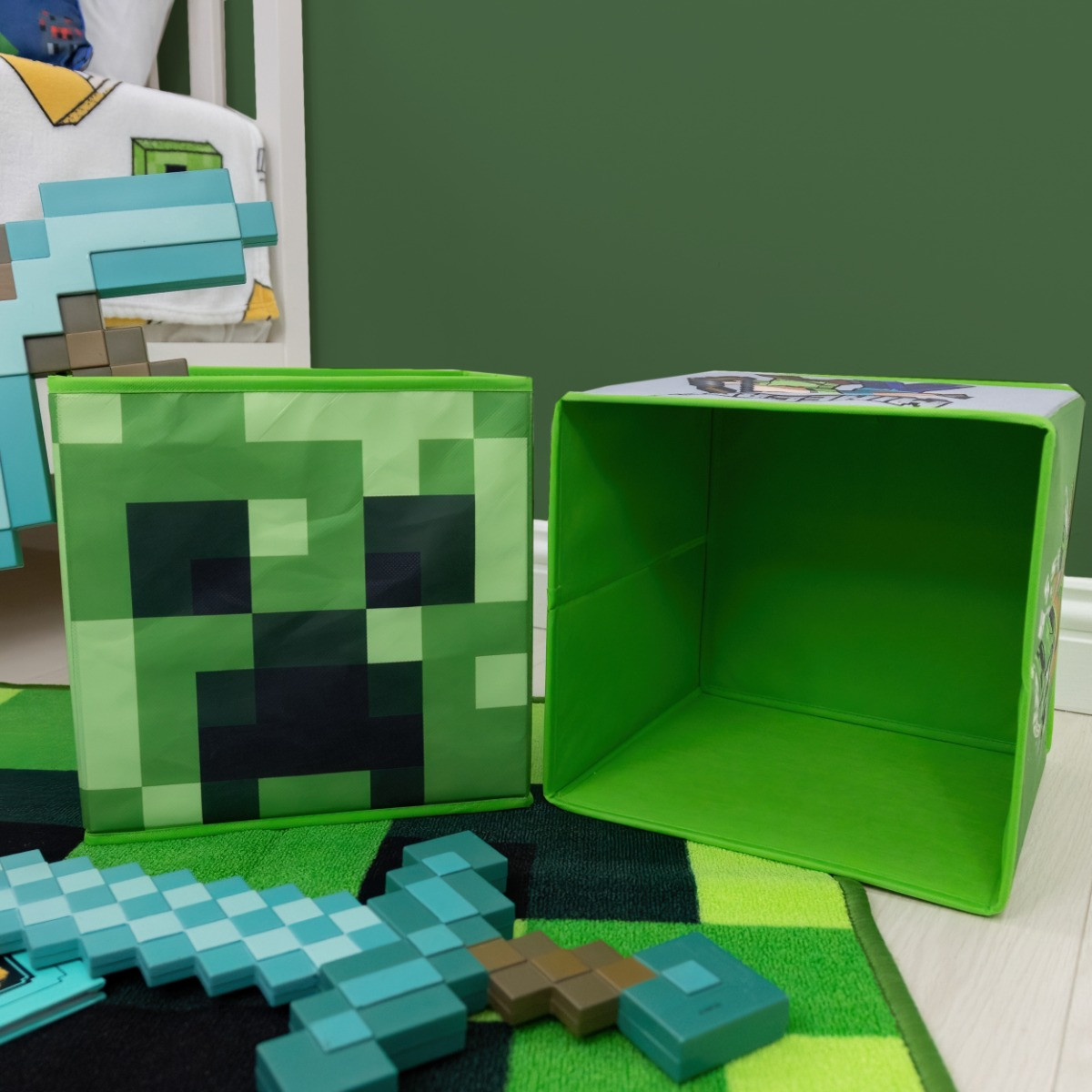 Minecraft Storage Box, 2 Pack - Multi