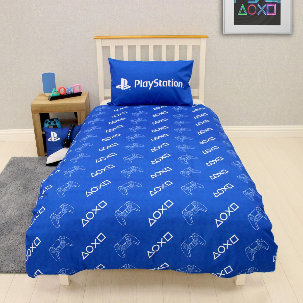 Playstation Player One Duvet Set - Blue