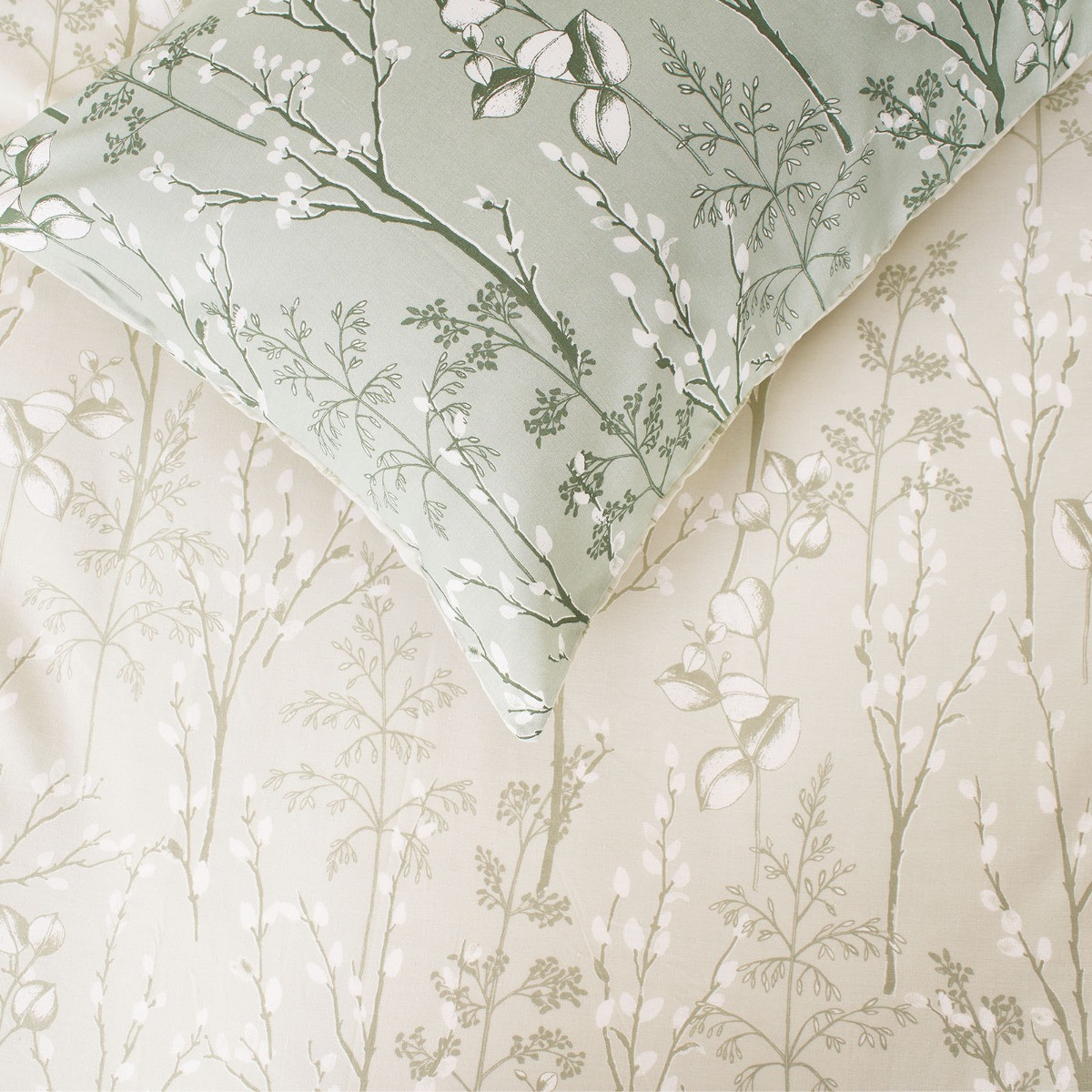 Dreamscene Willow Branch Duvet Set - Sage