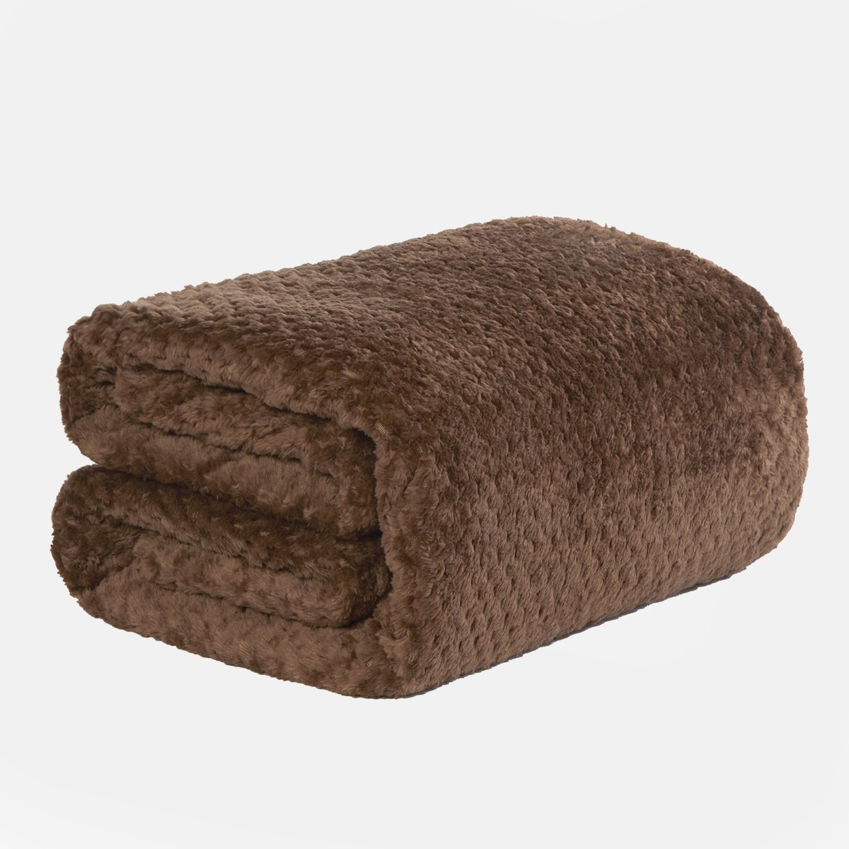 Luxury Waffle Mink Warm Throw Over Sofa Bed Soft Blanket 200 x 240cm ...