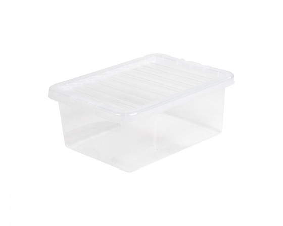 Wham Stackable Storage Box with Lid - Clear
