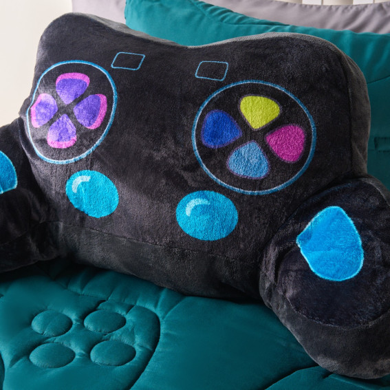 OHS Gaming Controller Cuddle Cushion - Black