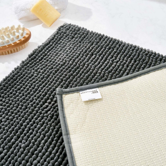 Brentfords Noodle Bath Mat - Charcoal
