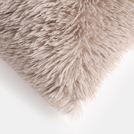 OHS Fluffy Cushion Covers - Natural