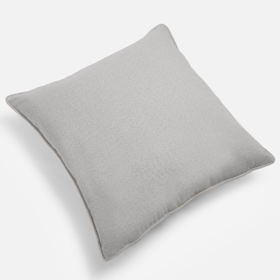 OHS Woven Texture Cushion Covers - Silver