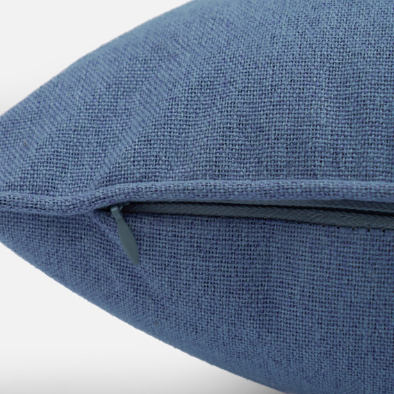 OHS Woven Texture Cushion Covers - Blue