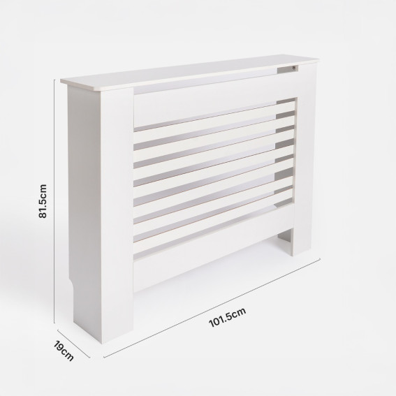 OHS Medium Radiator Cover - White
