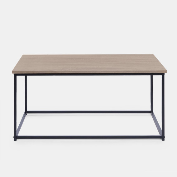 OHS Manhattan Rectangle Coffee Table - Natural Wood