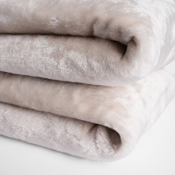 OHS Faux Fur Mink Throw - Mink