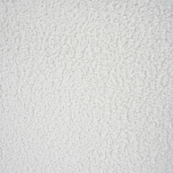 OHS Bouclé Foldable Cube Storage Ottoman - White