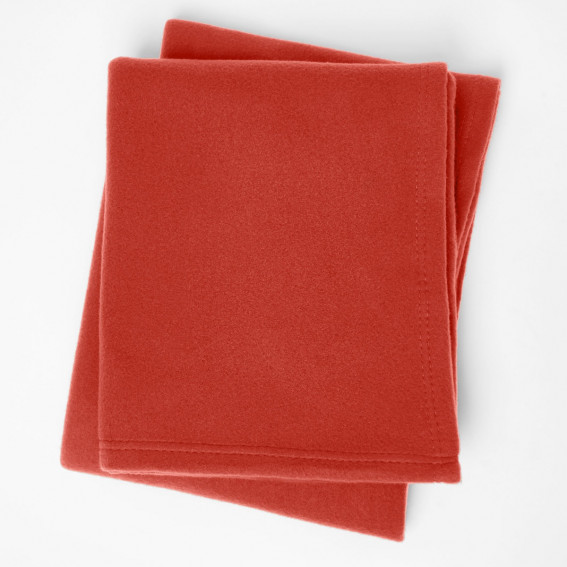 OHS Plain Fleece Throw - Red