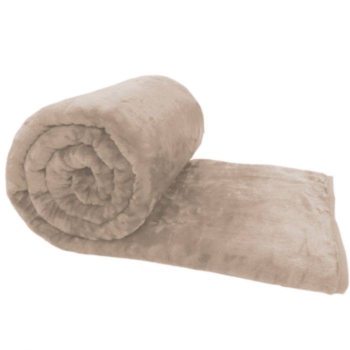 Faux Fur Mink Throw - Mink