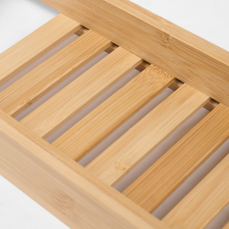 OHS Wooden Bath Rack - Natural