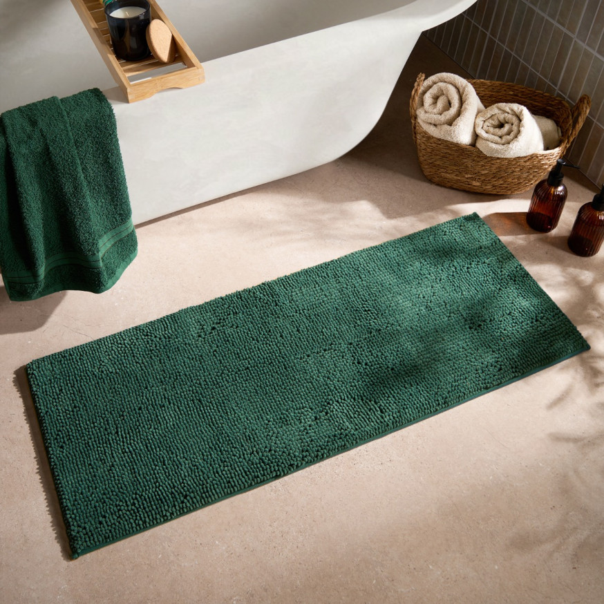 OHS Runner Noodle Bath Mat - Forest Green