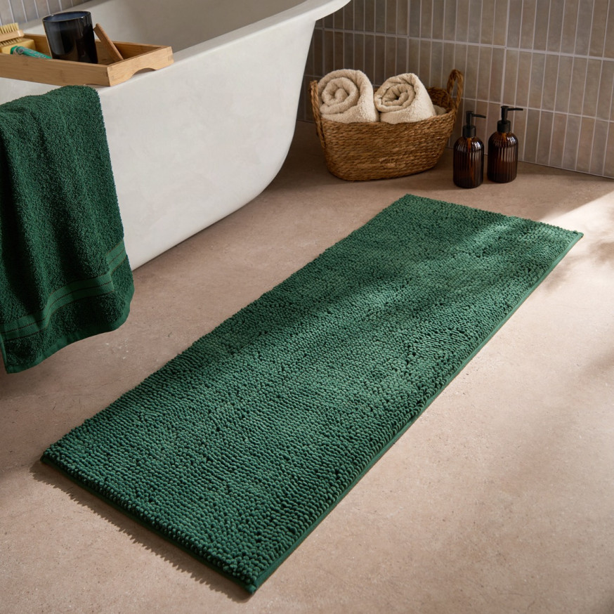 OHS Runner Noodle Bath Mat - Forest Green