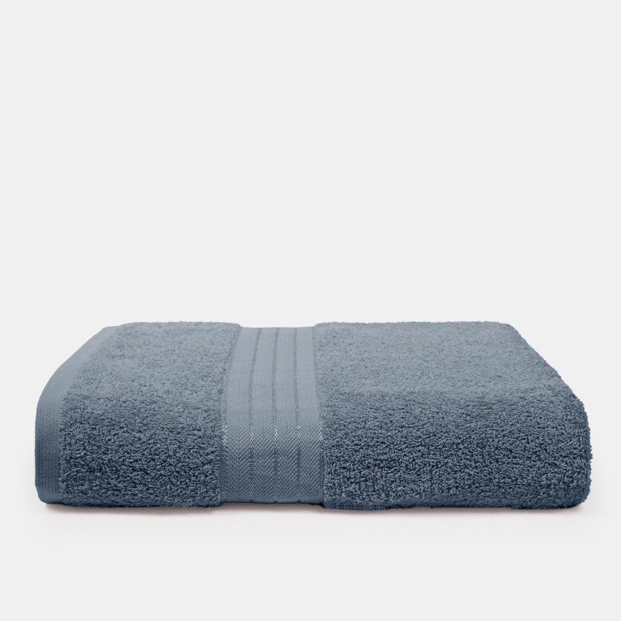 OHS 100% Cotton Towel - Denim Blue