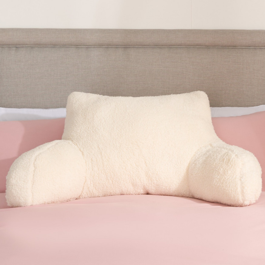 OHS Teddy Cuddle Cushion - Cream
