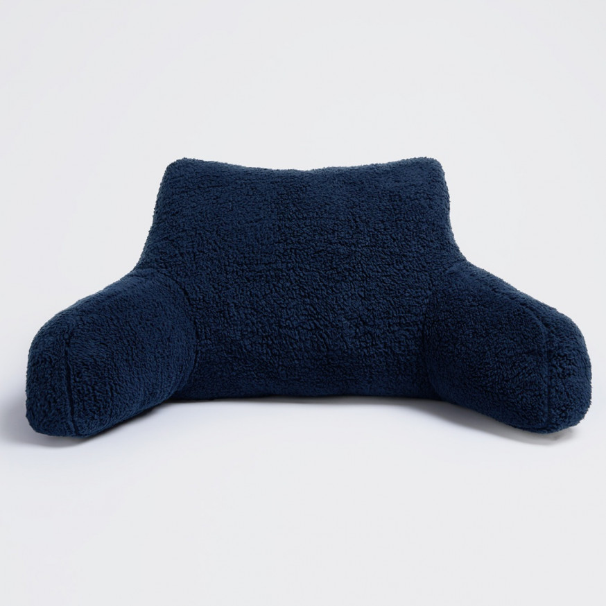 OHS Teddy Cuddle Cushion - Navy