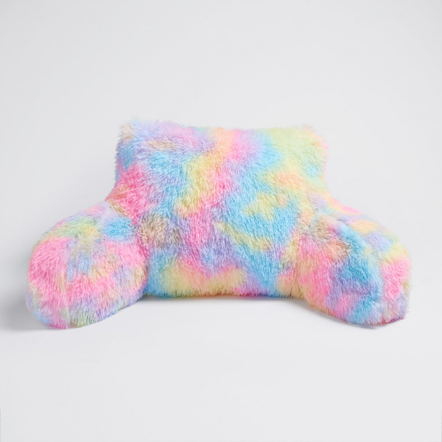 OHS Long Hair Cuddle Cushion - Rainbow Tie Dye