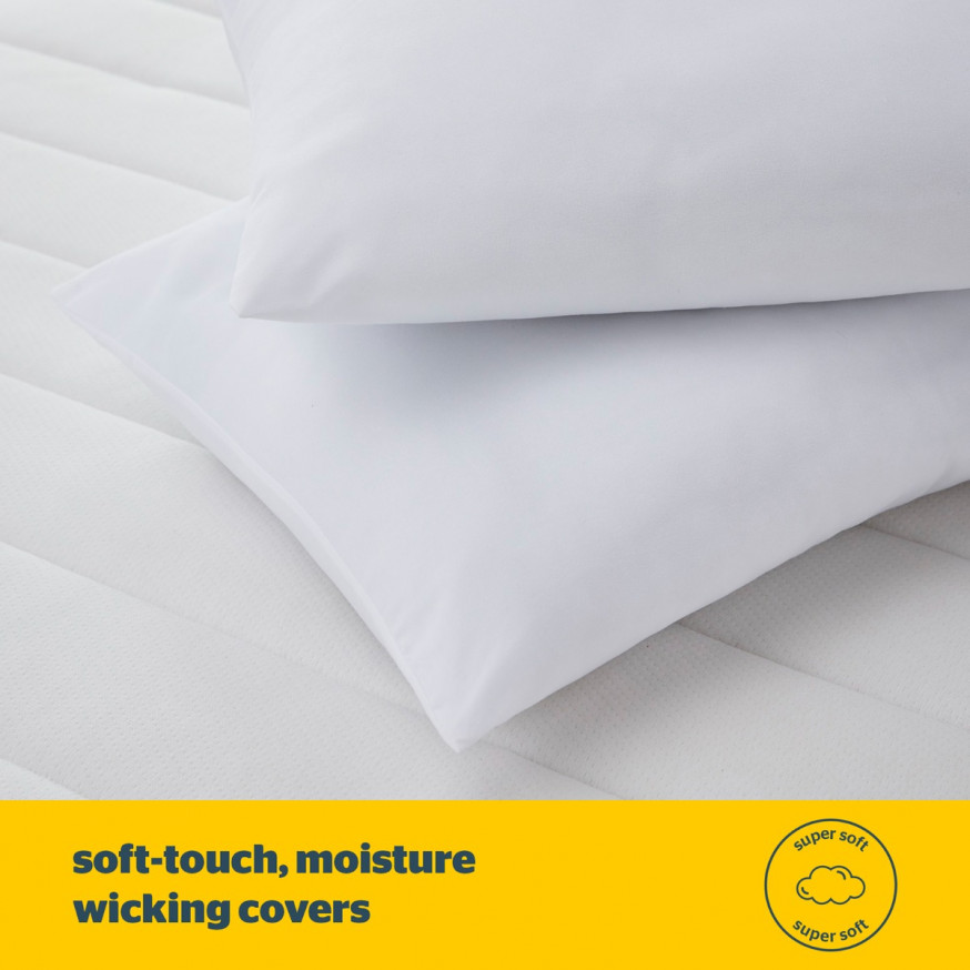 Silentnight Extra full Pillow Pair, 2 Pack - White