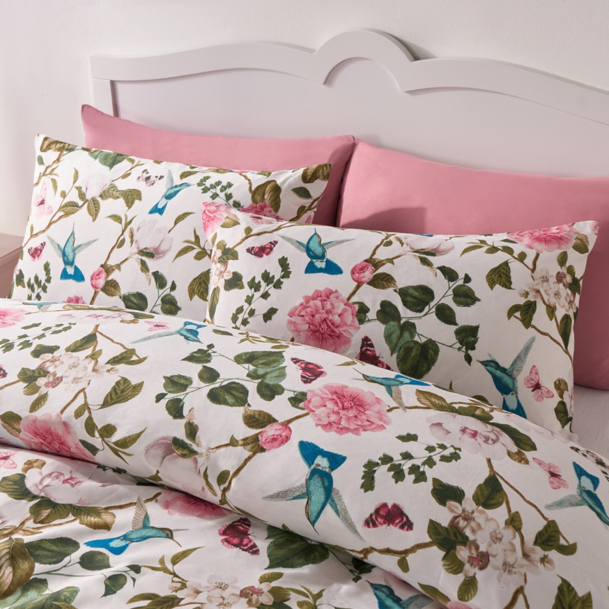 OHS Spring Blossoms Duvet Cover Set - Multi