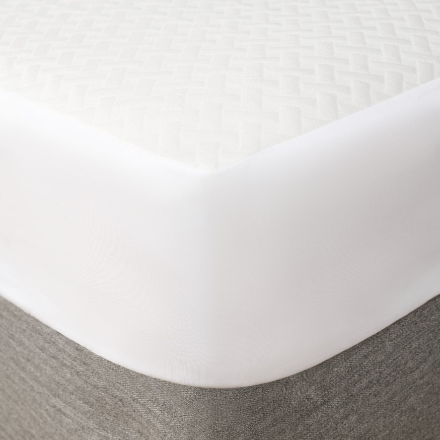 OHS Cooling Mattress Protector - White