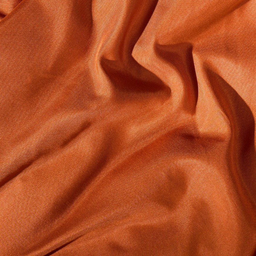 OHS Plain Duvet Cover Set - Rust
