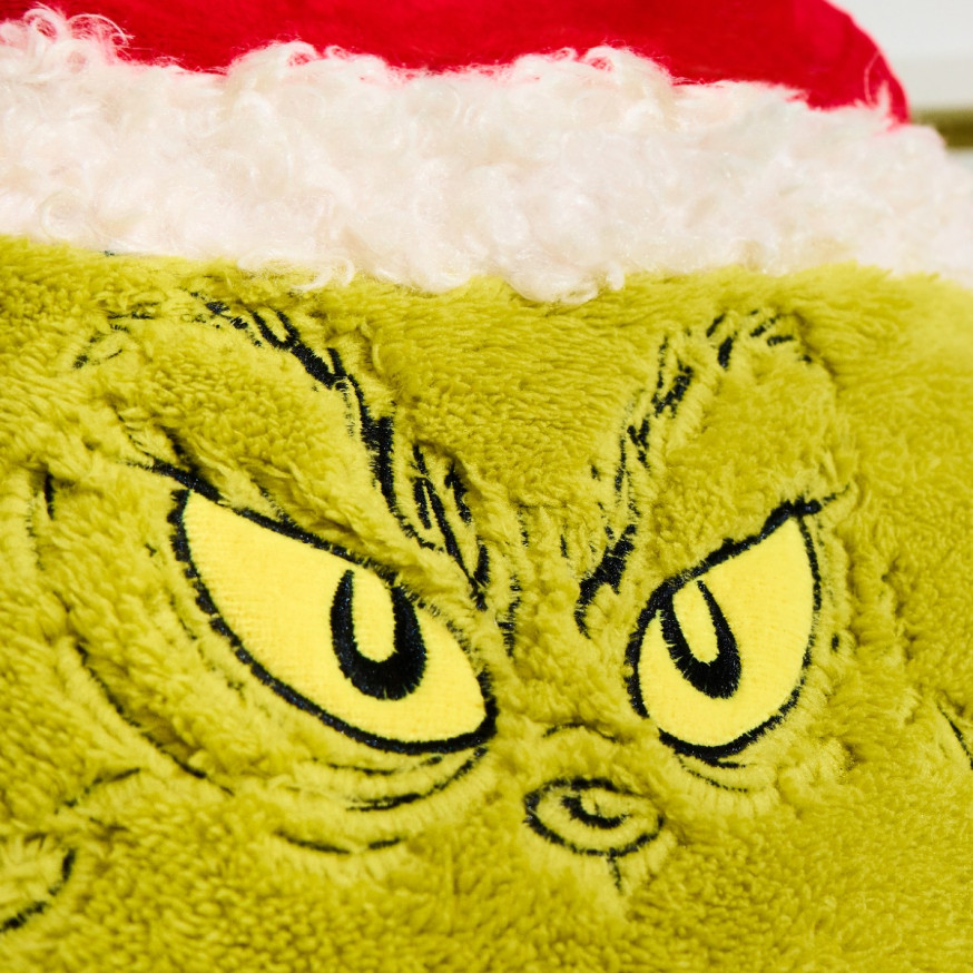 OHS The Grinch Cuddle Cushion - Green