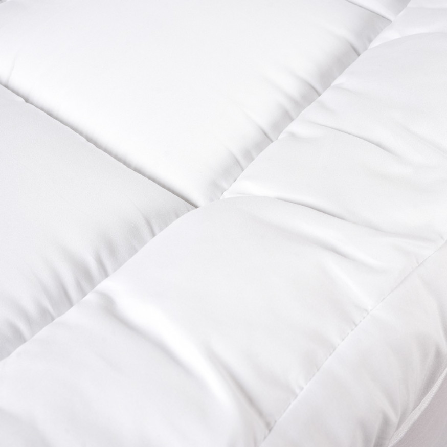 OHS Deep Sleep Mattress Topper - White