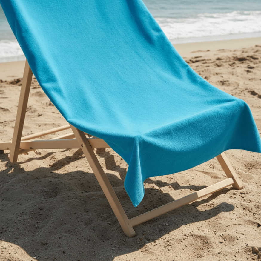 OHS Beach Towel - Sea Blue