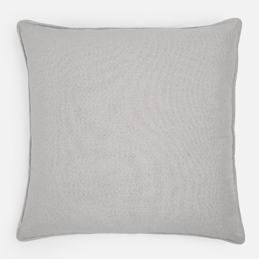 OHS Woven Texture Cushion Covers - Silver