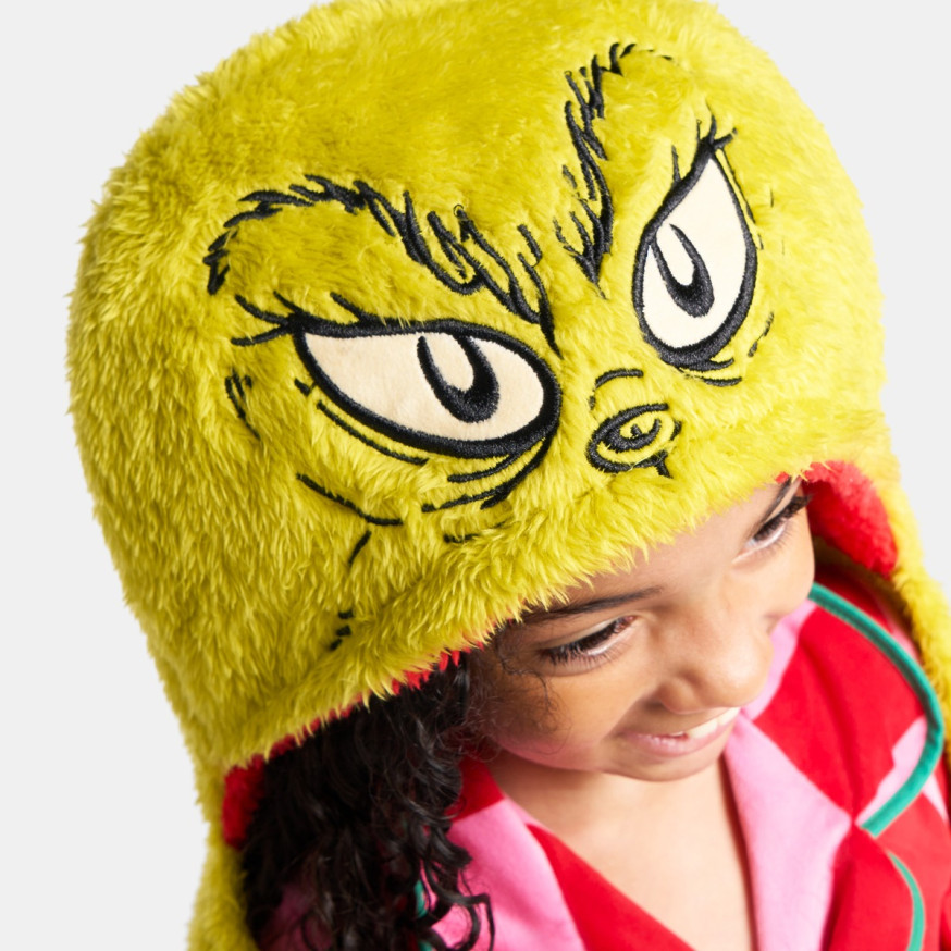 OHS The Grinch Hooded Throw - Green