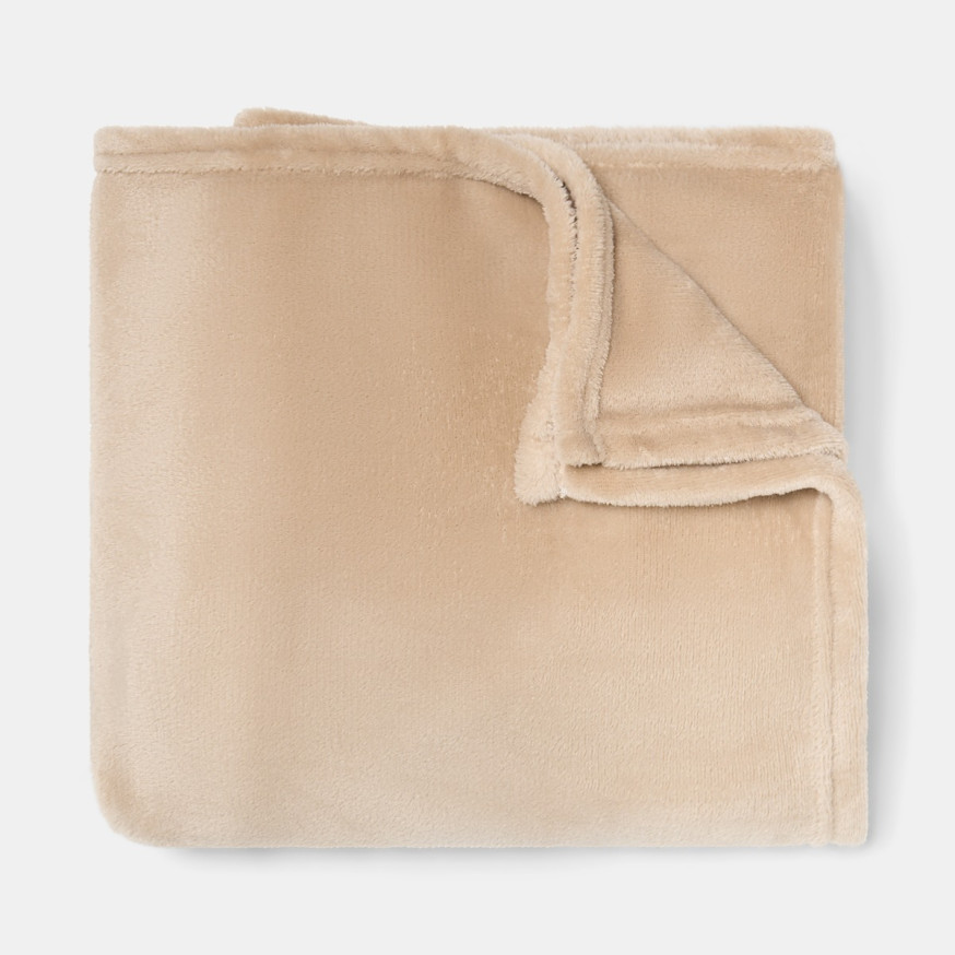 OHS Supersoft Throw - Natural