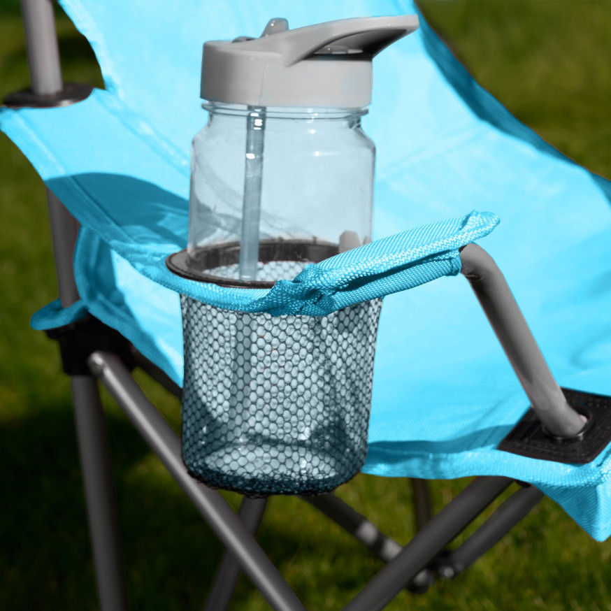 OHS Kids Foldable Camping Chair - Blue