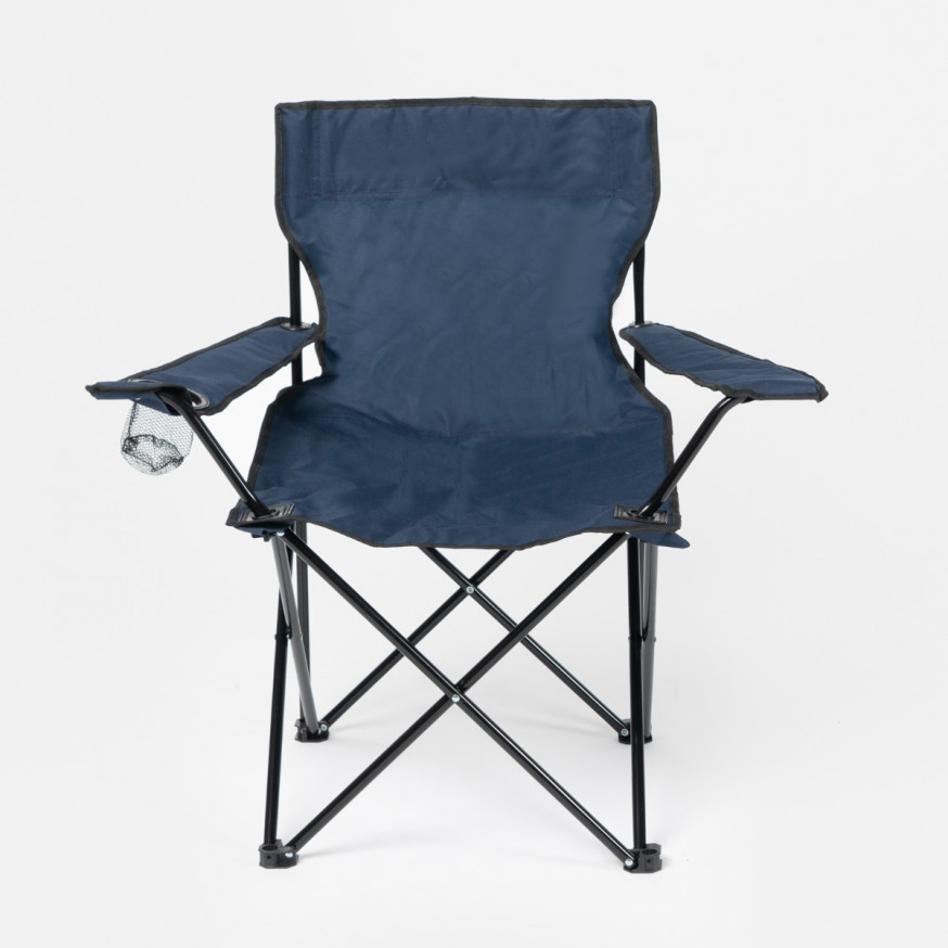 OHS Adults Foldable Camping Chair - Navy