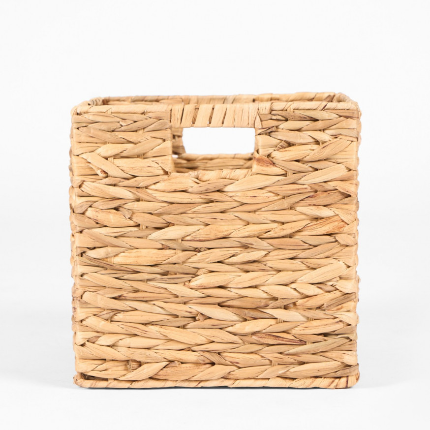 OHS Seagrass Foldable Storage Cube - Natural
