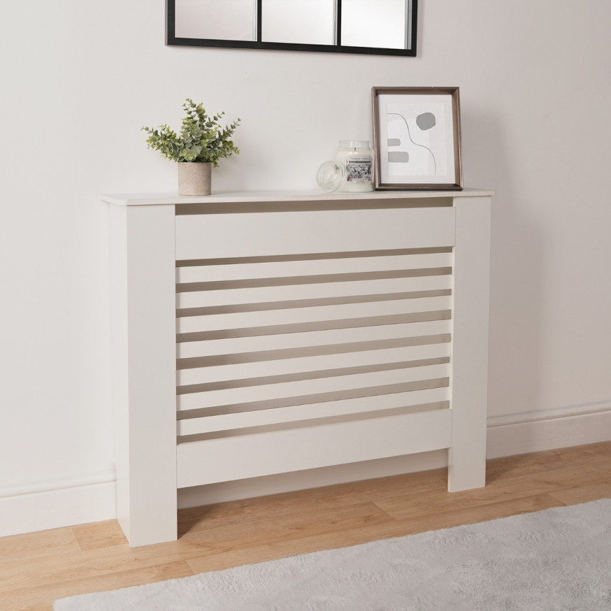 OHS Medium Radiator Cover - White
