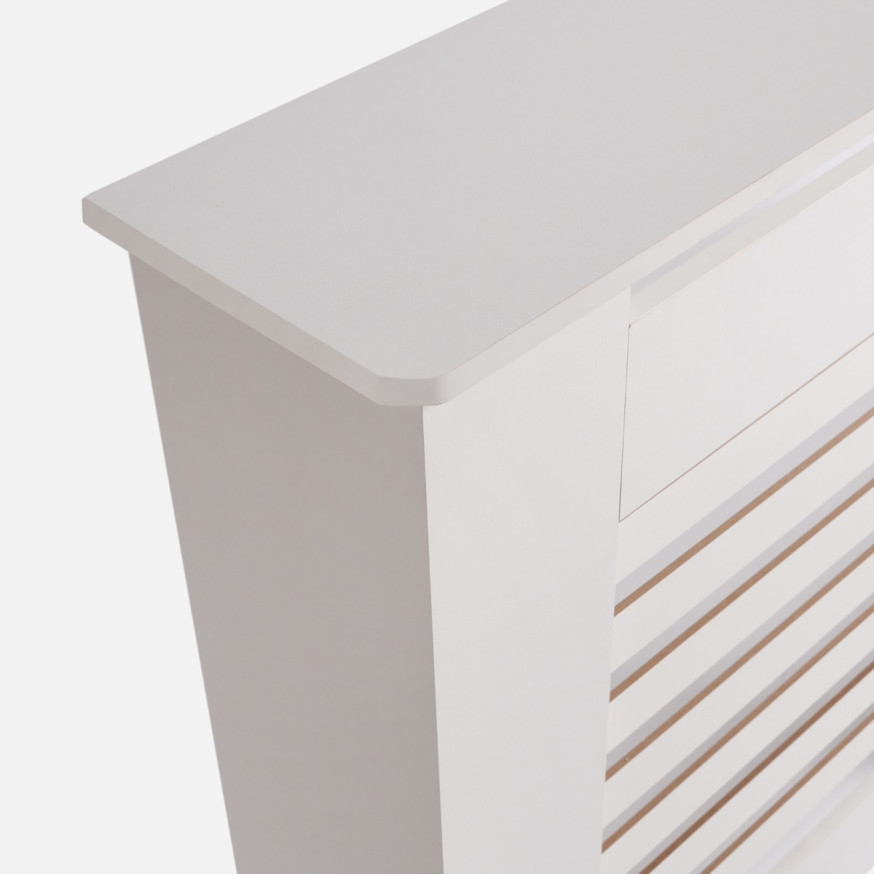 OHS Wooden Radiator Cover - White