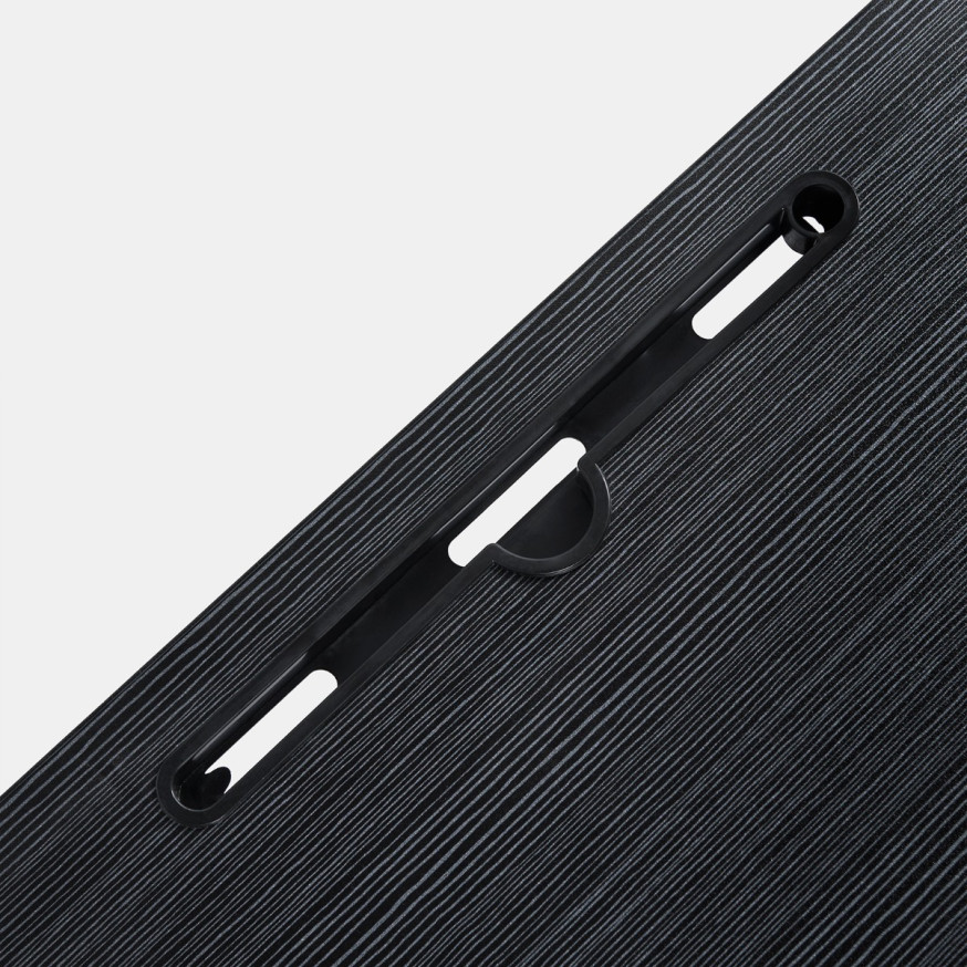 OHS Foldable Laptop Tray Table - Black