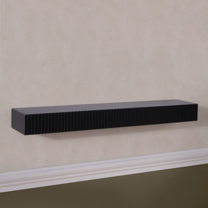 OHS Ribbed Shelf - Black