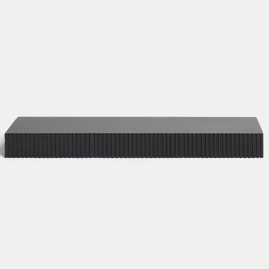 OHS Ribbed Shelf - Black